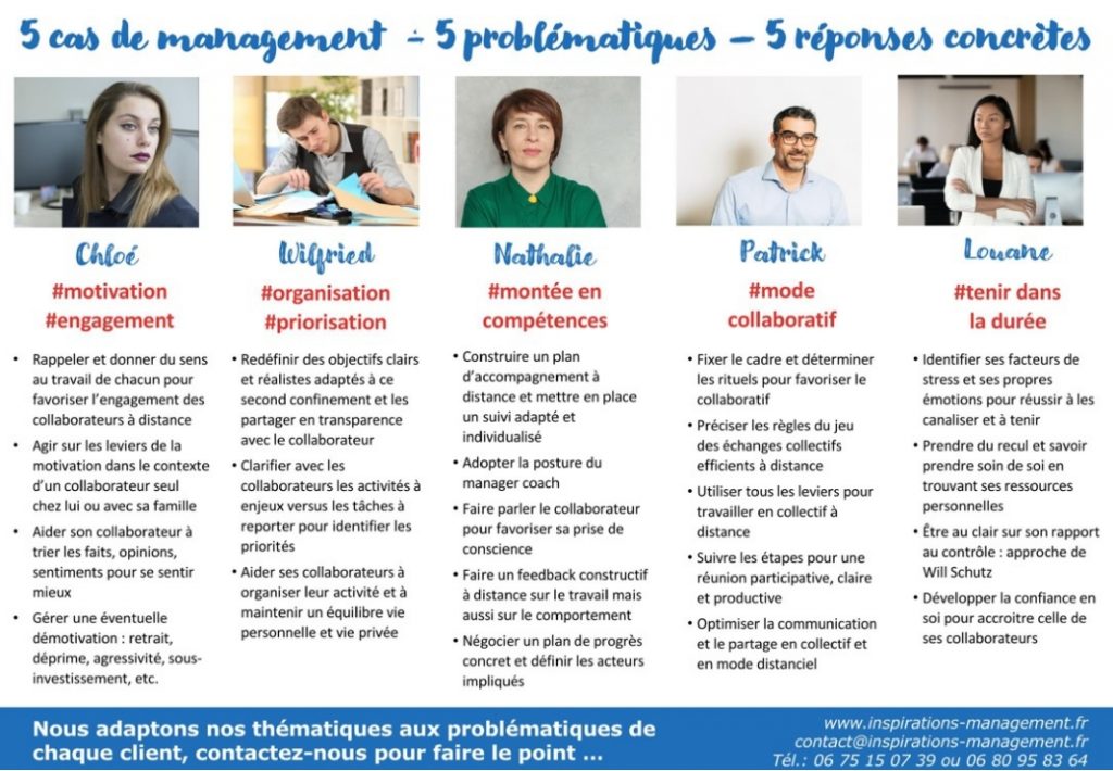 Les cafés du management, des capsules de formation à distance